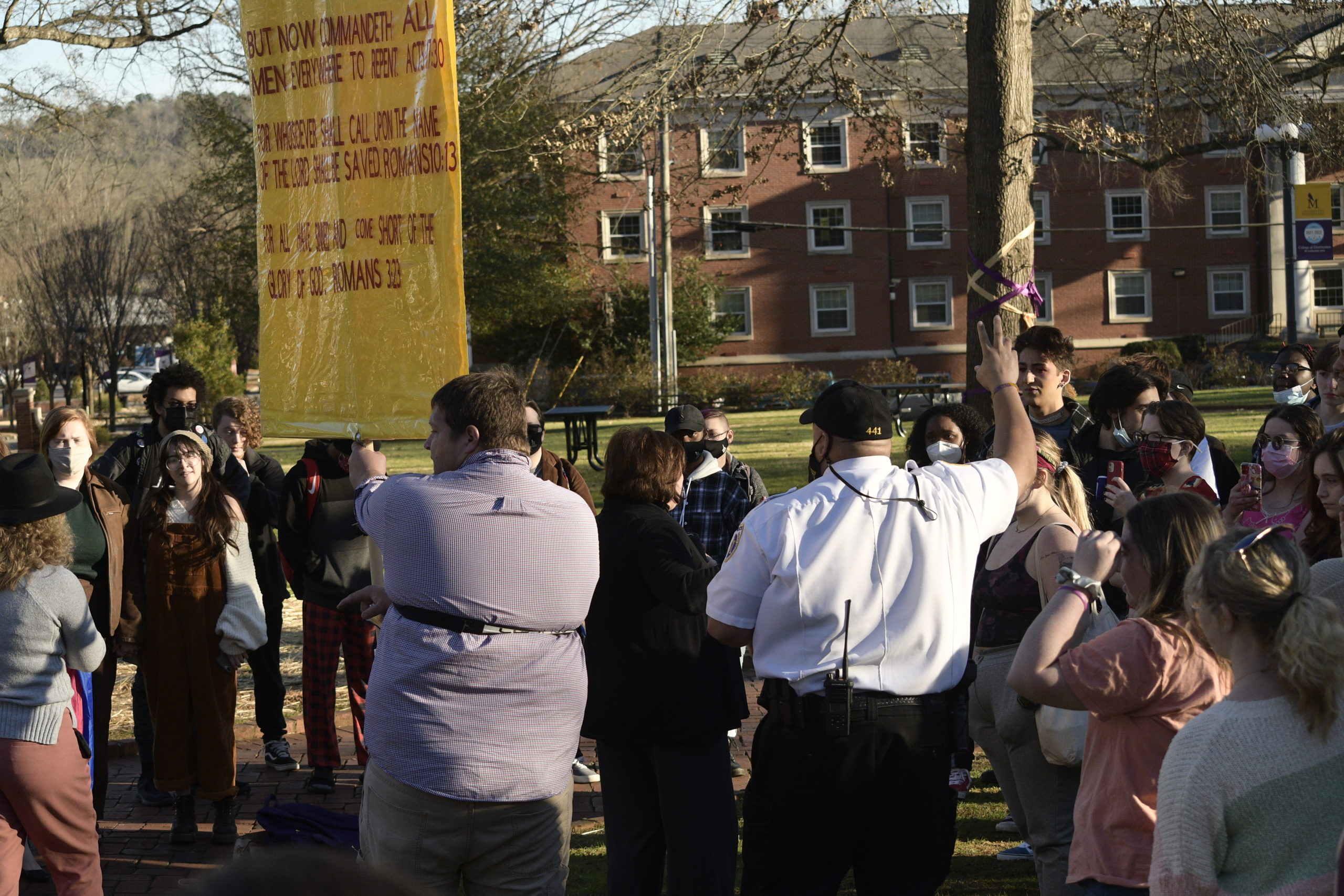 Visiting minister sparks protest on campus – The Alabamian